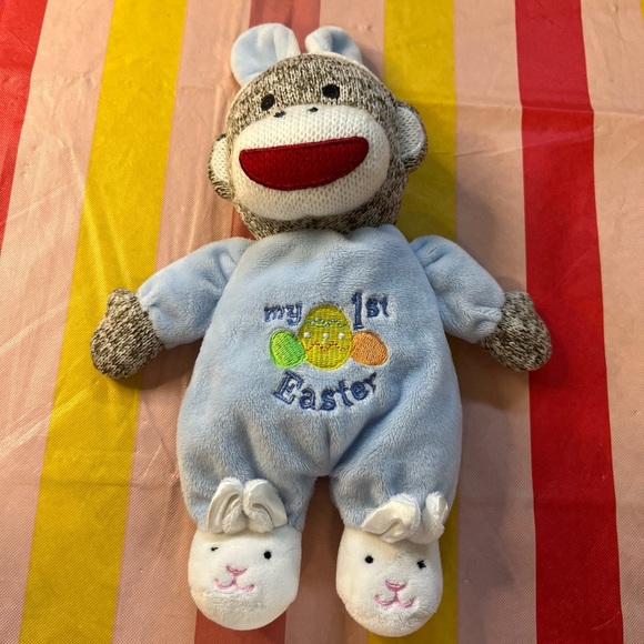 Baby Starters | Toys | Baby Starters Plush My First Easter Blue Sock ...